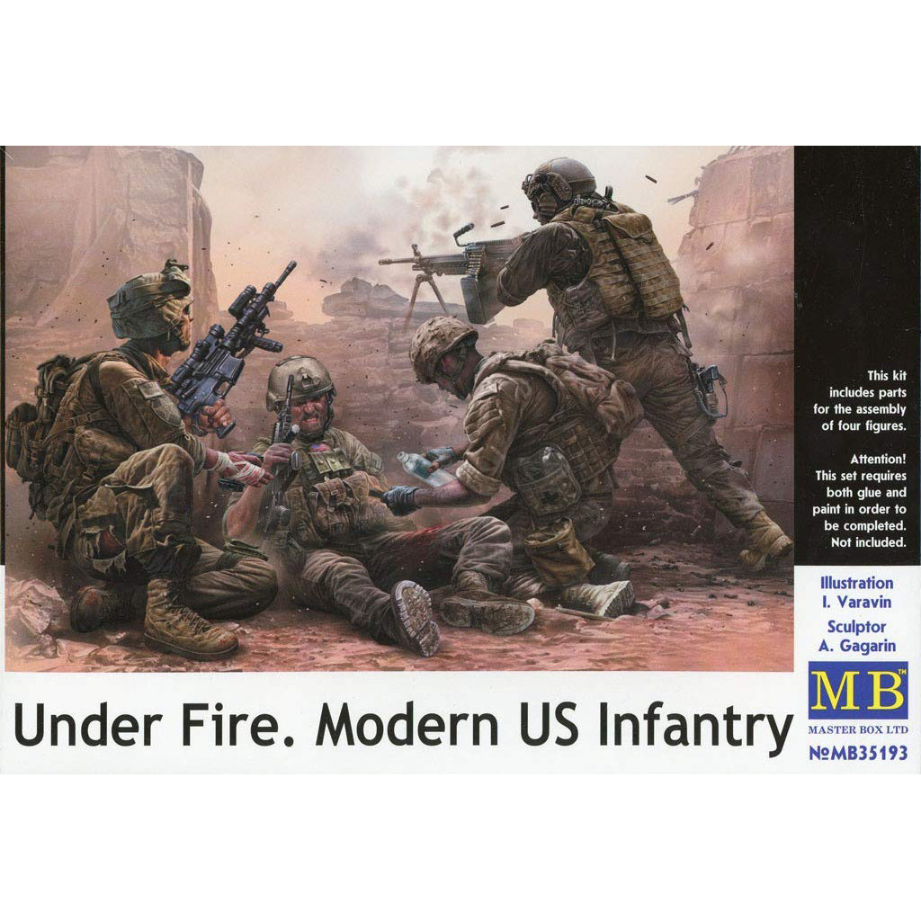 Under Fire - Modern US Infantry – Militia Models